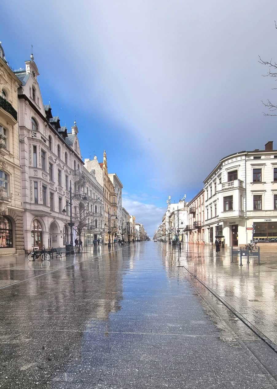 7 Historic Buildings on Piotrkowska Street in Łódź